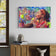 Coco Gauff Wall Art Print of Painting, Tennis Star Winning U.S. Open